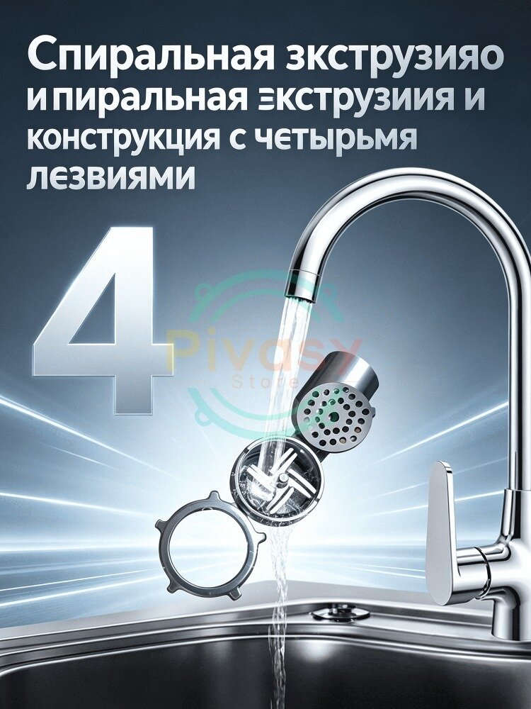 Мясорубка для приготовления сосисок мощностью 300 Вт и производительностью 750 г/мин для домашней кухни