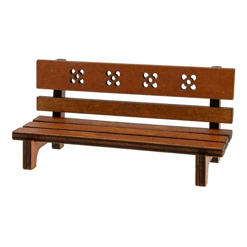 Миниатюрная Скамейка, Ретро, Из Пластика, Для Декора Мини-Дома, 1 Шт