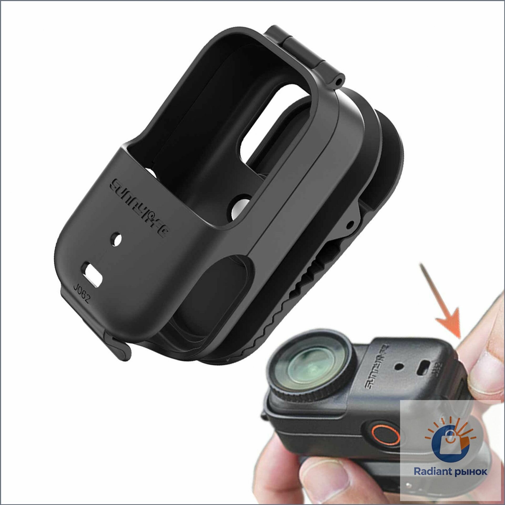 Крепление для экшн-камер DJI Osmo Nano с поворотным зажимом