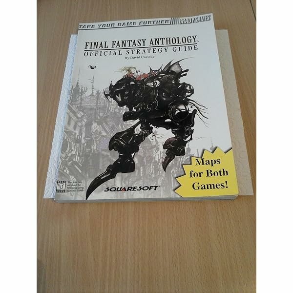 Final Fantasy Anthology Official Strategy Guide (Brady Games) Reprinted books
