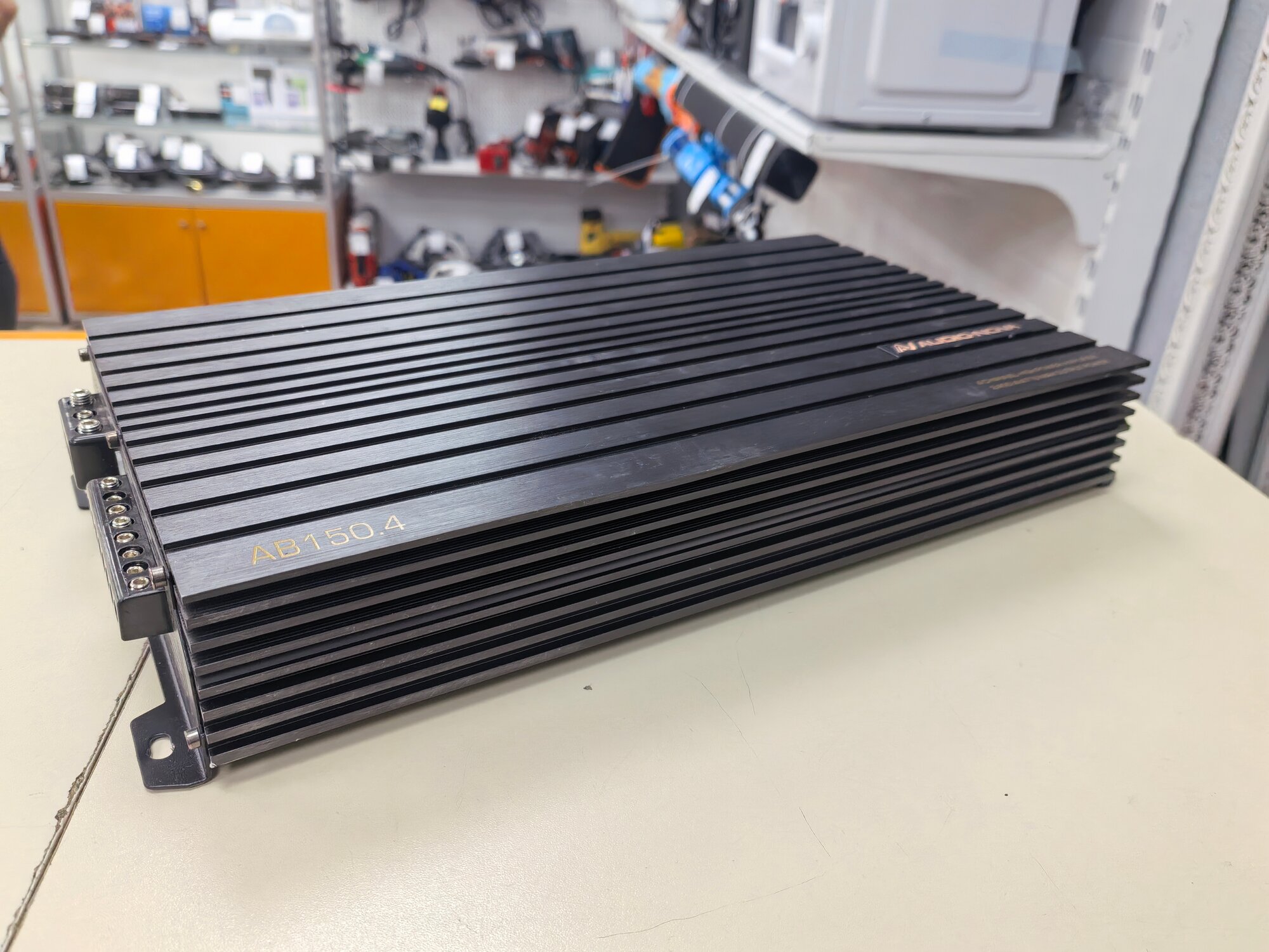 Усилитель 4х канальный Audio Nova AB150.4, б/у, уценка.