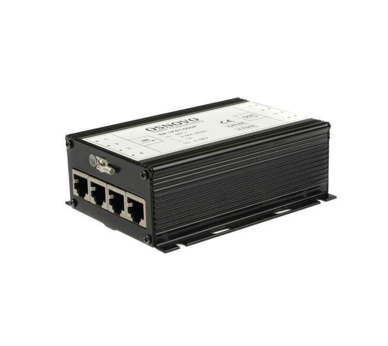 Устройство грозозащиты SP-IP4/100 для локал. вычислит. сети на 4 порта (скорость до 100Мб/с) OSNOVO 14280