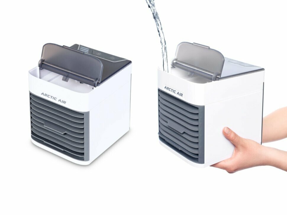 Настольный мини-кондиционер ARCTIC AIR с LED подсветкой / Охладитель воздуха / Мобильный кондиционер