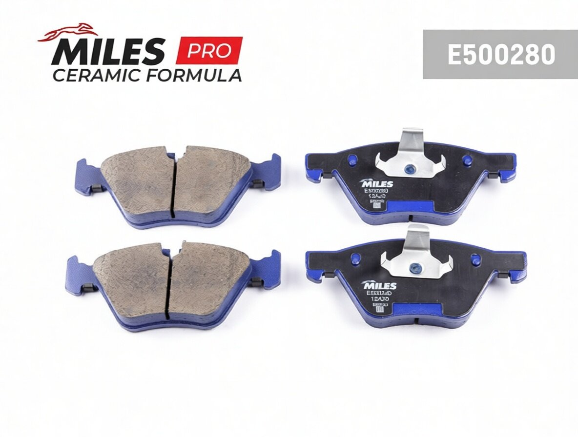 Колодки тормозные передние (Смесь CERAMIC серия PRO) BMW E90/E60 1.8-3.0 03- (TRW GDB1559) E500280 M