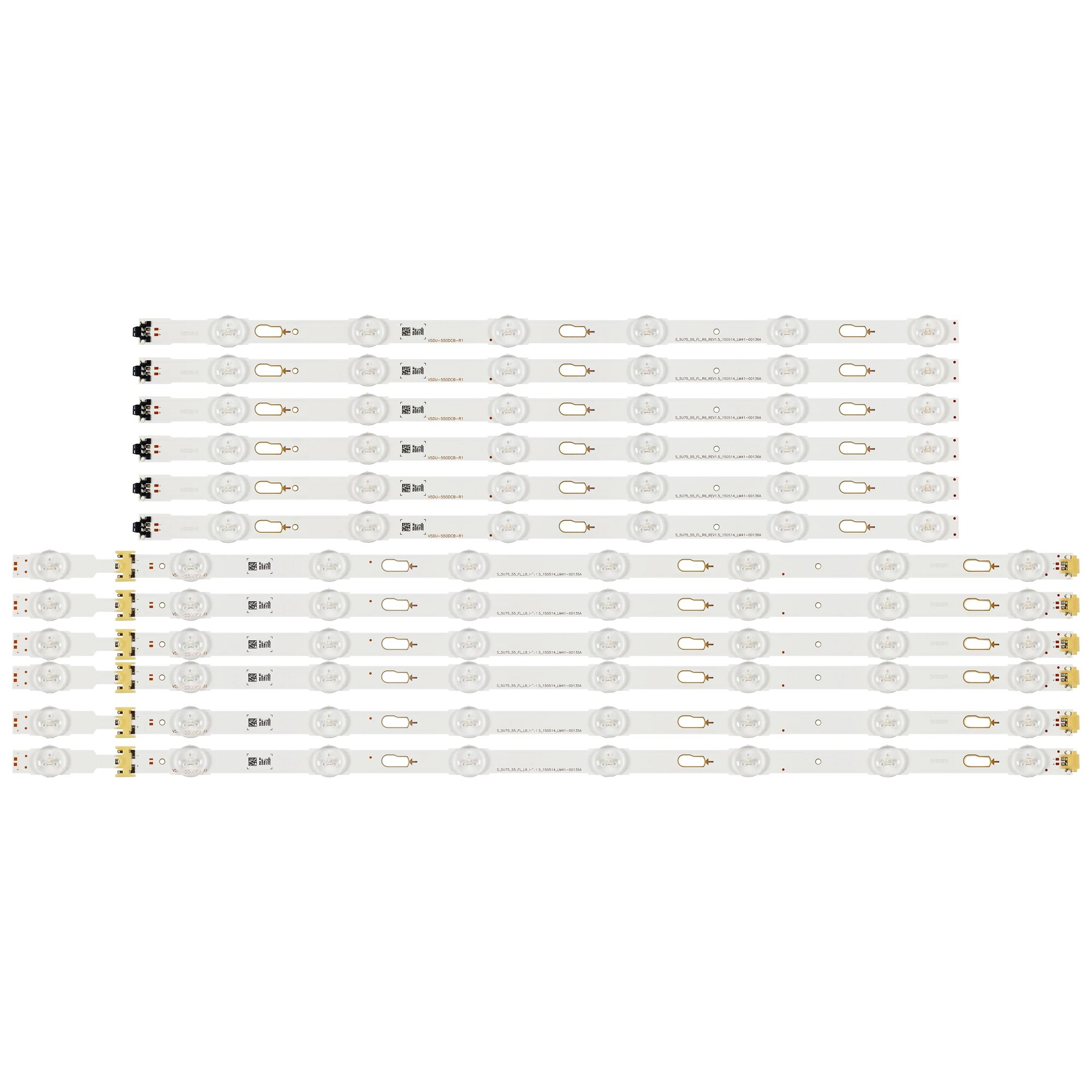 Светодиодная лента подсветки PMALLJF для телевизоров UE55JU6450U UE55JU6470U UE55JU6480U UE55JU6500K UE55JU6570U UE55JU7002T UE55JU7080T UE55KU6050K