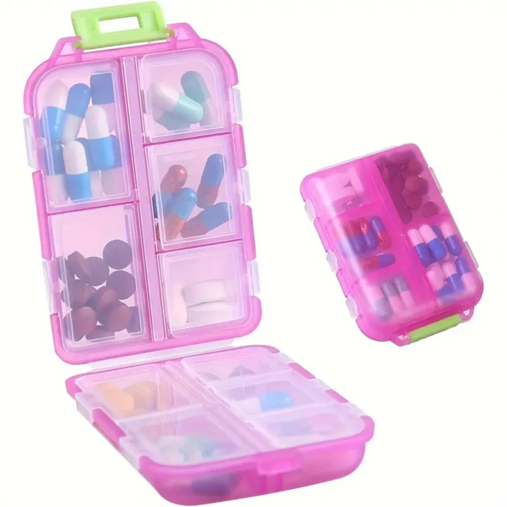 Органайзер для таблеток Pink, 1 PC