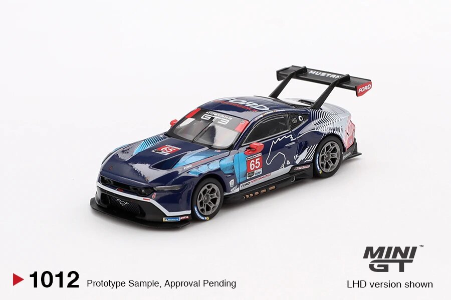 Ford Mustang GT3 1:64, цвет 1012
