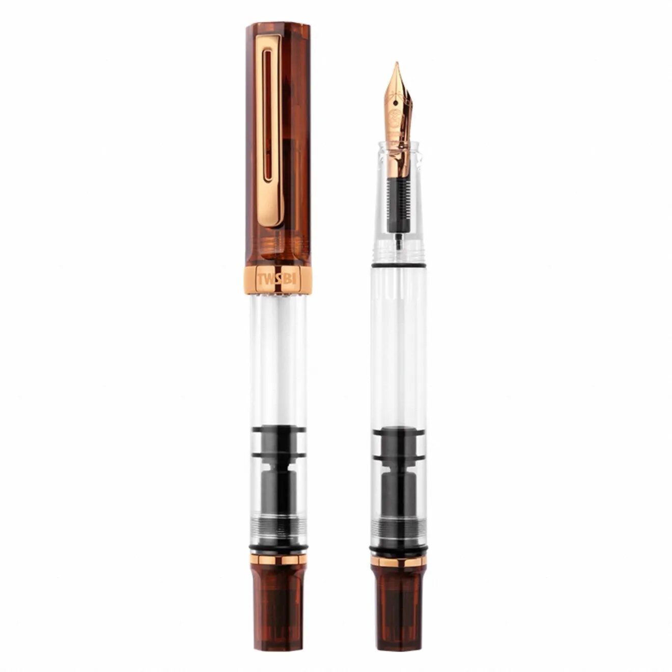 Перьевая ручка TWSBI Eco Caramel Bronze Bright tip-ef tip
