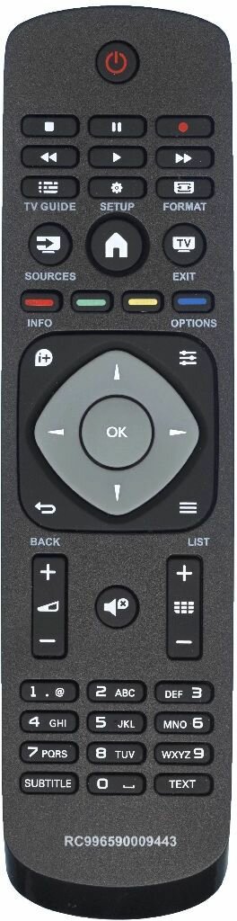 Пульт для телевизора Philips RC996590009443
