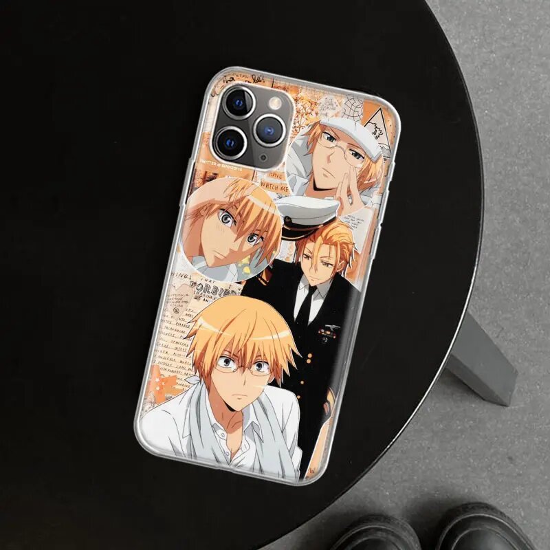 Anime Maid sama kaichou wa Newest Phone Case Cover For iPhone 11 12 13 Mini 14 15 Plus 16 Pro Max 17 Air 7 8 + SE Art Customized