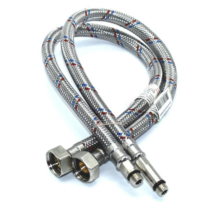 Гибкая подводка для смесителя 1/2 х 0.8м. (пара) TIM C28-8