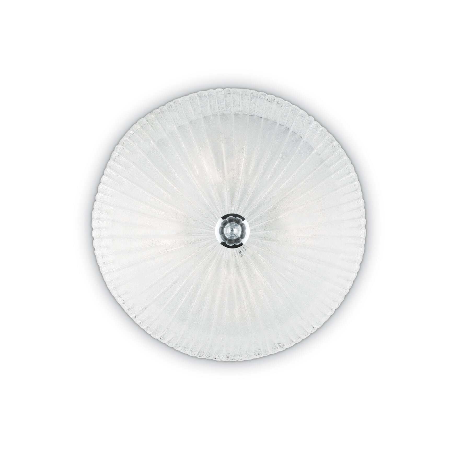 Светильник потолочный ideal lux Shell PL4 D50 макс.4x60Вт IP20 Е27 230В Прозрачный Стекло/Металл Без ламп 008615.
