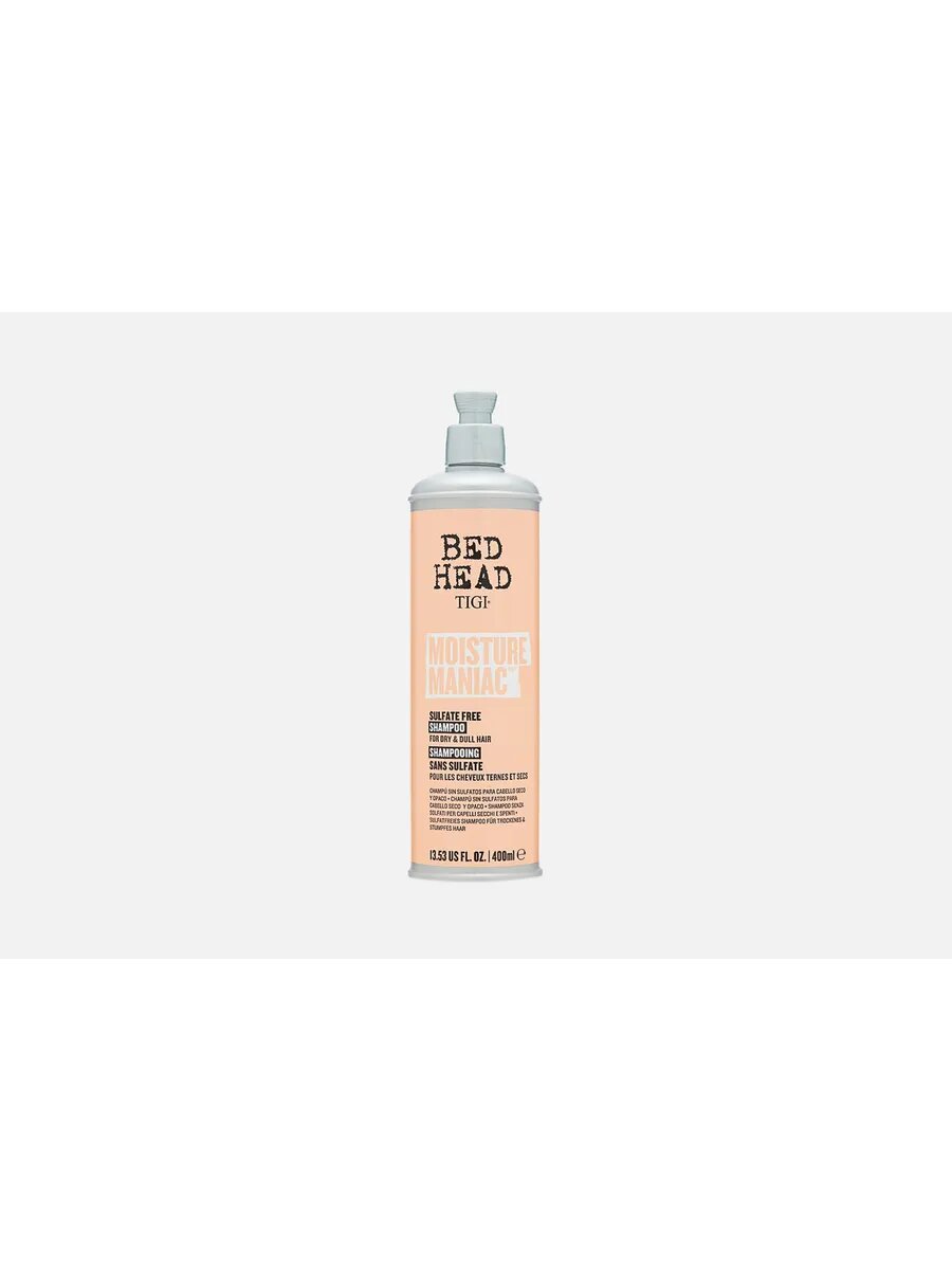 TIGI BED HEAD Moisture Maniac Бессульфатный Шампунь д 400мл