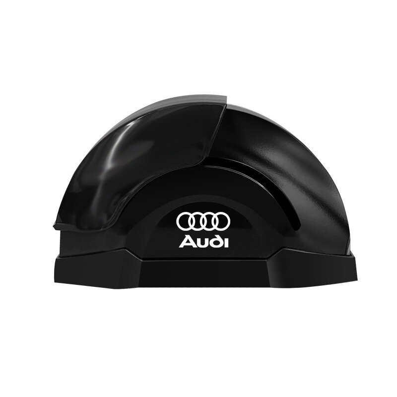 Автомобильная пепельница совместимая с Audi без подсветки, черный цвет, 1 шт, аксессуар для конкретной модели авто
