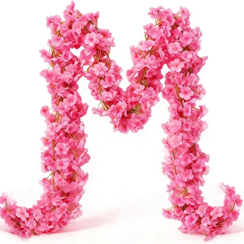 Искусственные цветы сакуры smr 180 см Розовый, Rose Red