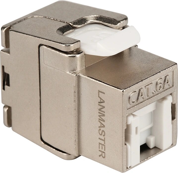 Модуль Lanmaster LAN-TK45S6A/180R информ. KeystoneRJ45 кат.6A