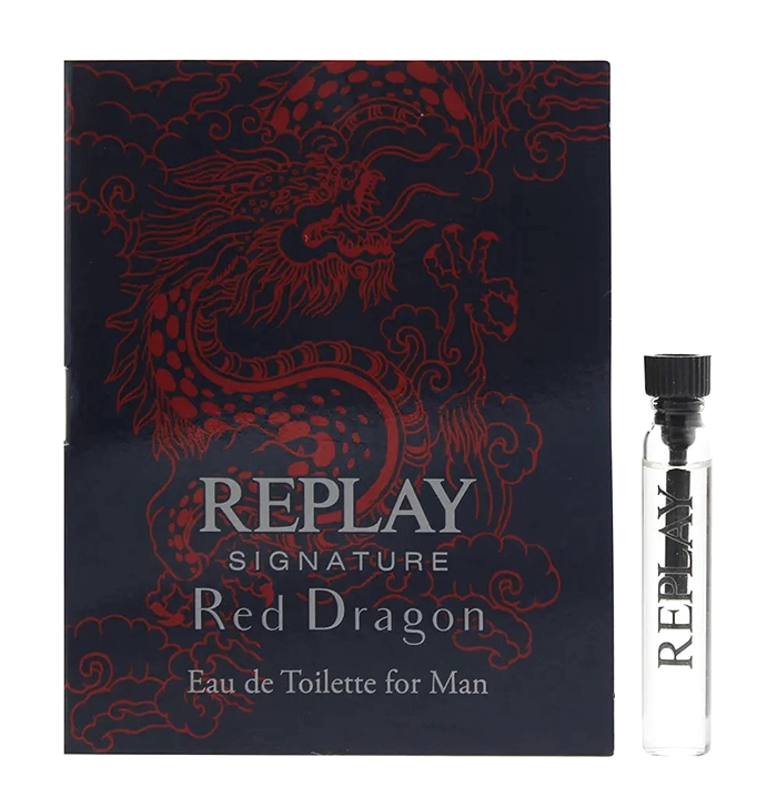 Туалетная вода для мужчин Реплей Сегнэчэ Ред Дрэгон 2 мл / Replay Signature Red Dragon