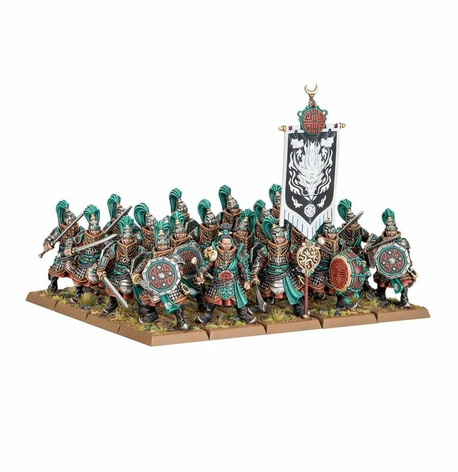 Warhammer The Old World Миниатюра Jade Warriors
