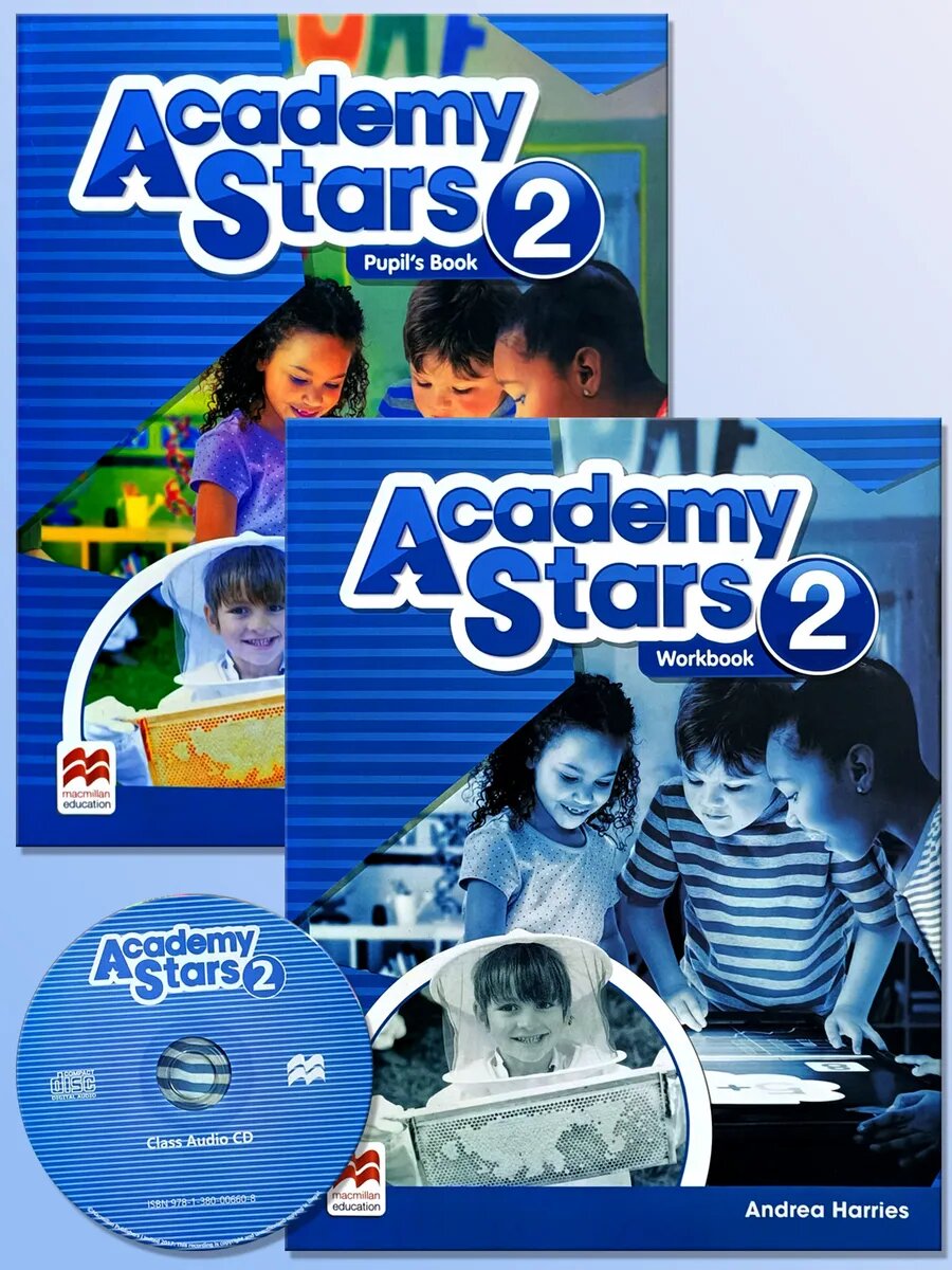 Academy Stars 2, ( Pupil's Book, Workbook, CD )