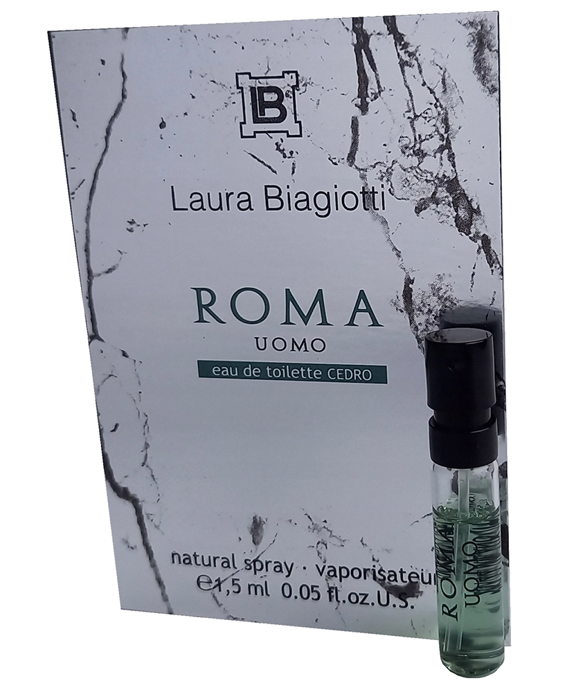 Аромат для мужчин Laura Biagiotti Roma Uomo Cedro - пробник 1.5 мл
