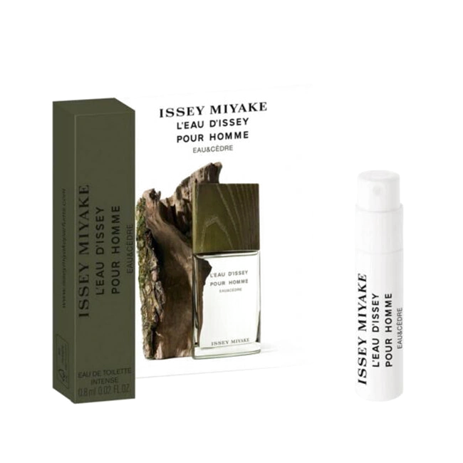 Issey Miyake L Eau D Issey Pour Homme Eau and Cedre - мужская Кедровая вода, сэмпл 0.8 мл