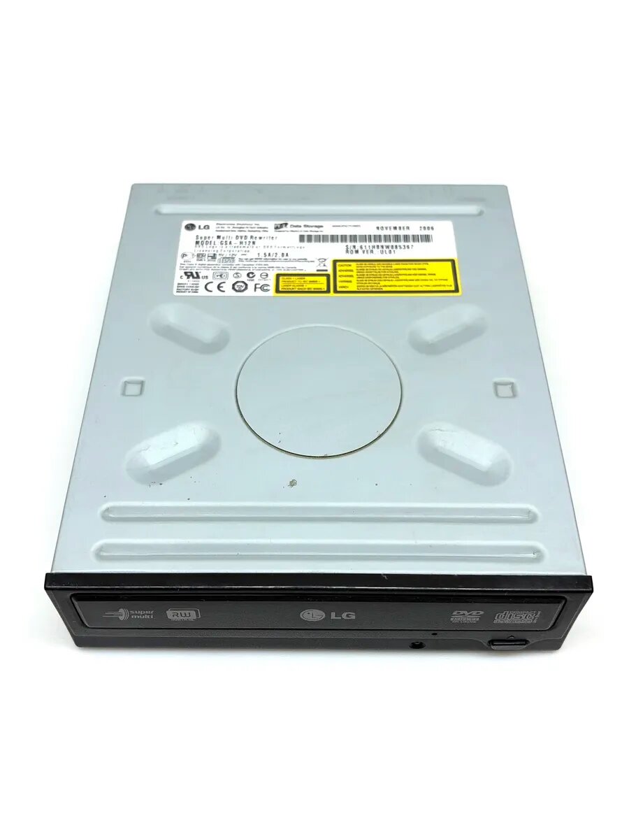 Оптический привод DVD-RW IDE LG GSA-H12N, черный
