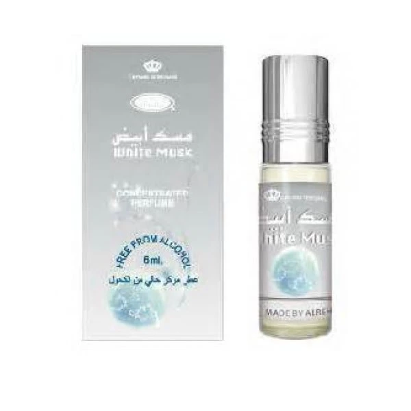 Аль Рехаб Белый Мускус масляные духи роллер 6 мл унисекс - Al Rehab White Musk