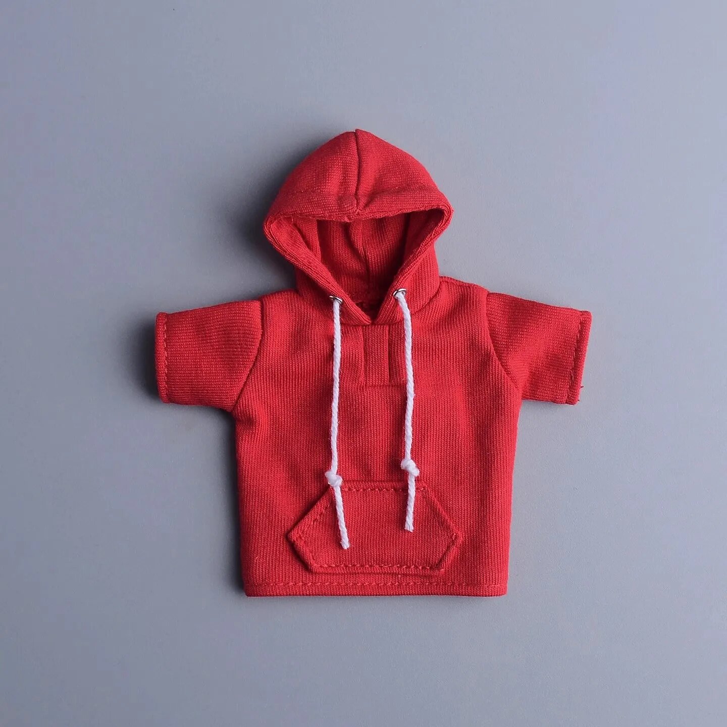 JIAOU DOLL 1/12 Мужская фланелевая толстовка для фигурки солдата Красный, Hoodie A4