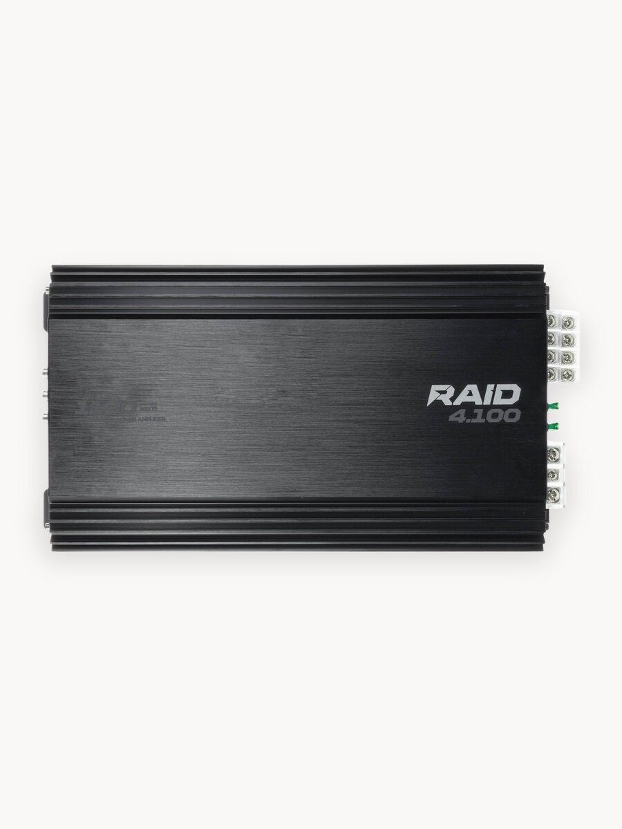 Усилитель автомобильный AMP RAID 4.100, 4-х канальный, 1100W