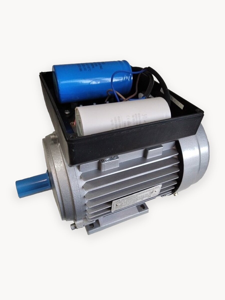 Электродвигатель асинхронный однофазный АИР2Е 71C4 220В 0,75кВт 1500об/мин 1081 серии ONI