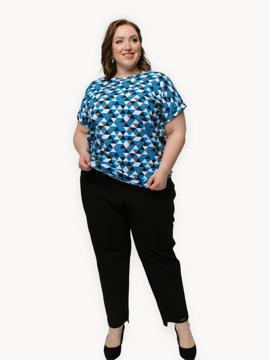 Футболка женская большого размера