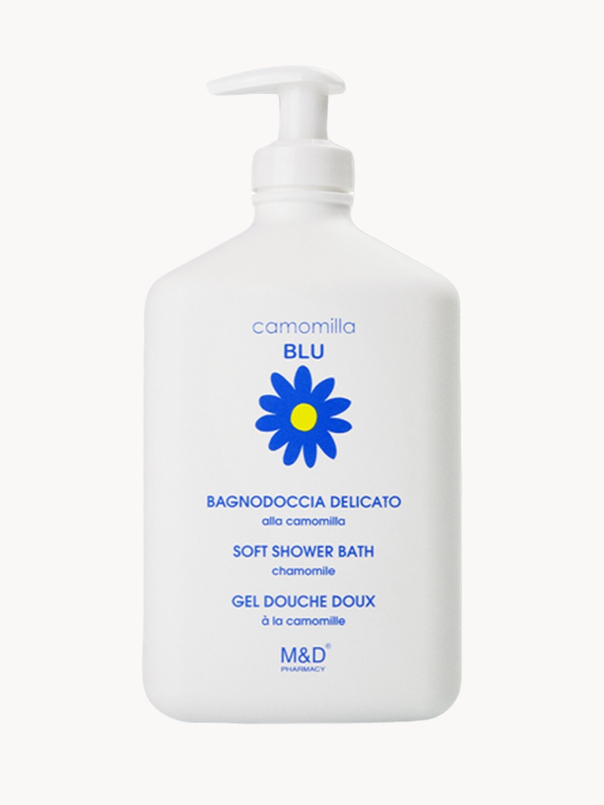 Гель для душа мягкий Camomilla Blu SOFT с ромашкой и соком алоэ, 500 мл