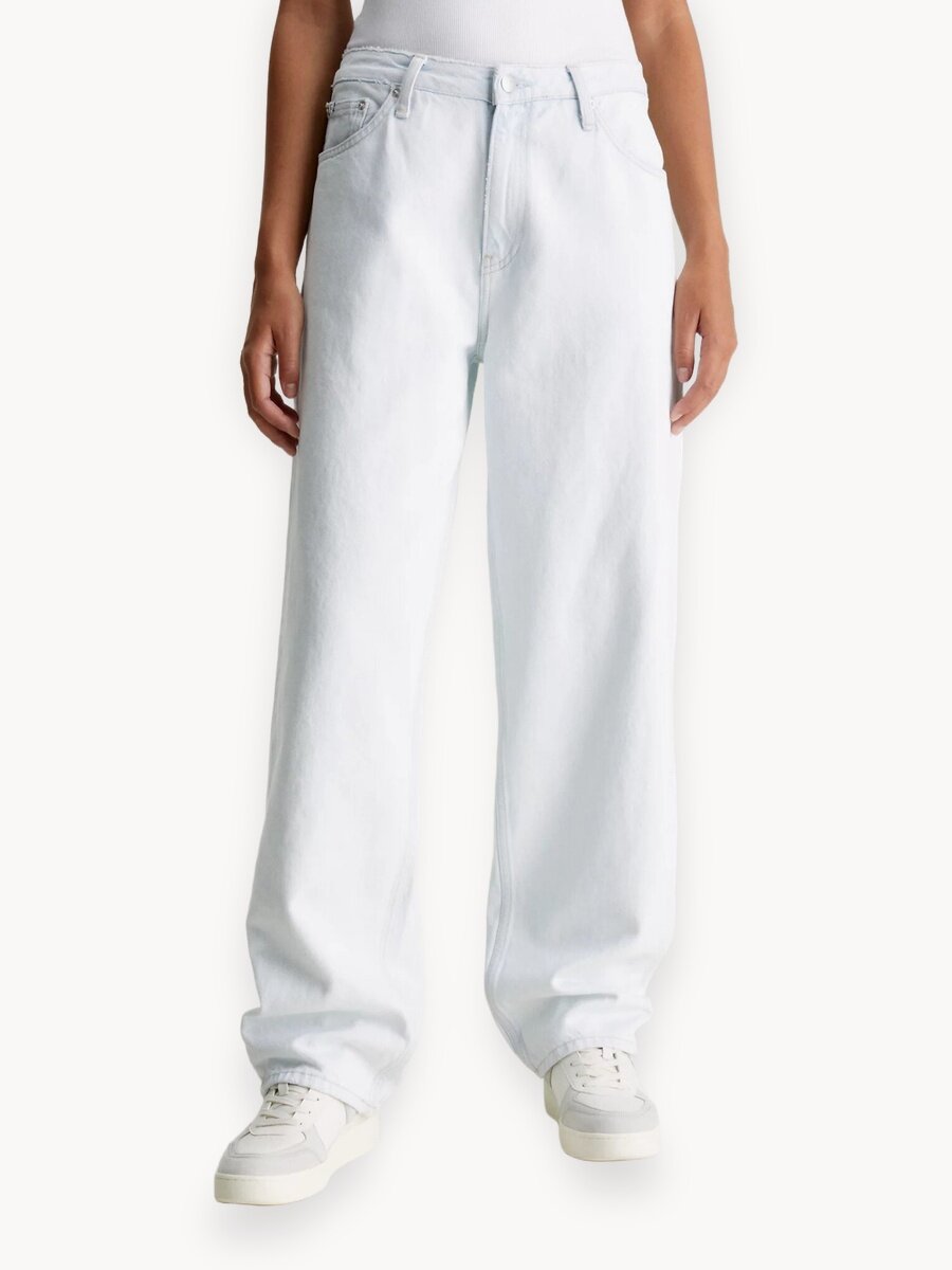 Джинсы широкие 