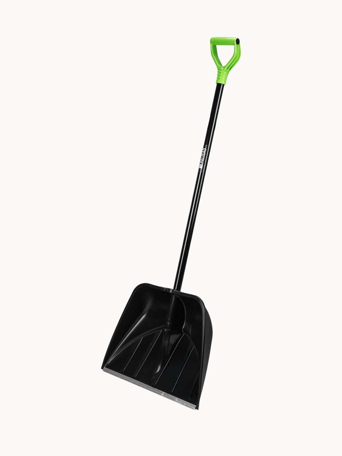 Лопата для уборки снега пластиковая Palisad PROFI 550х415х1405 мм, алюминиевый черенок 61607