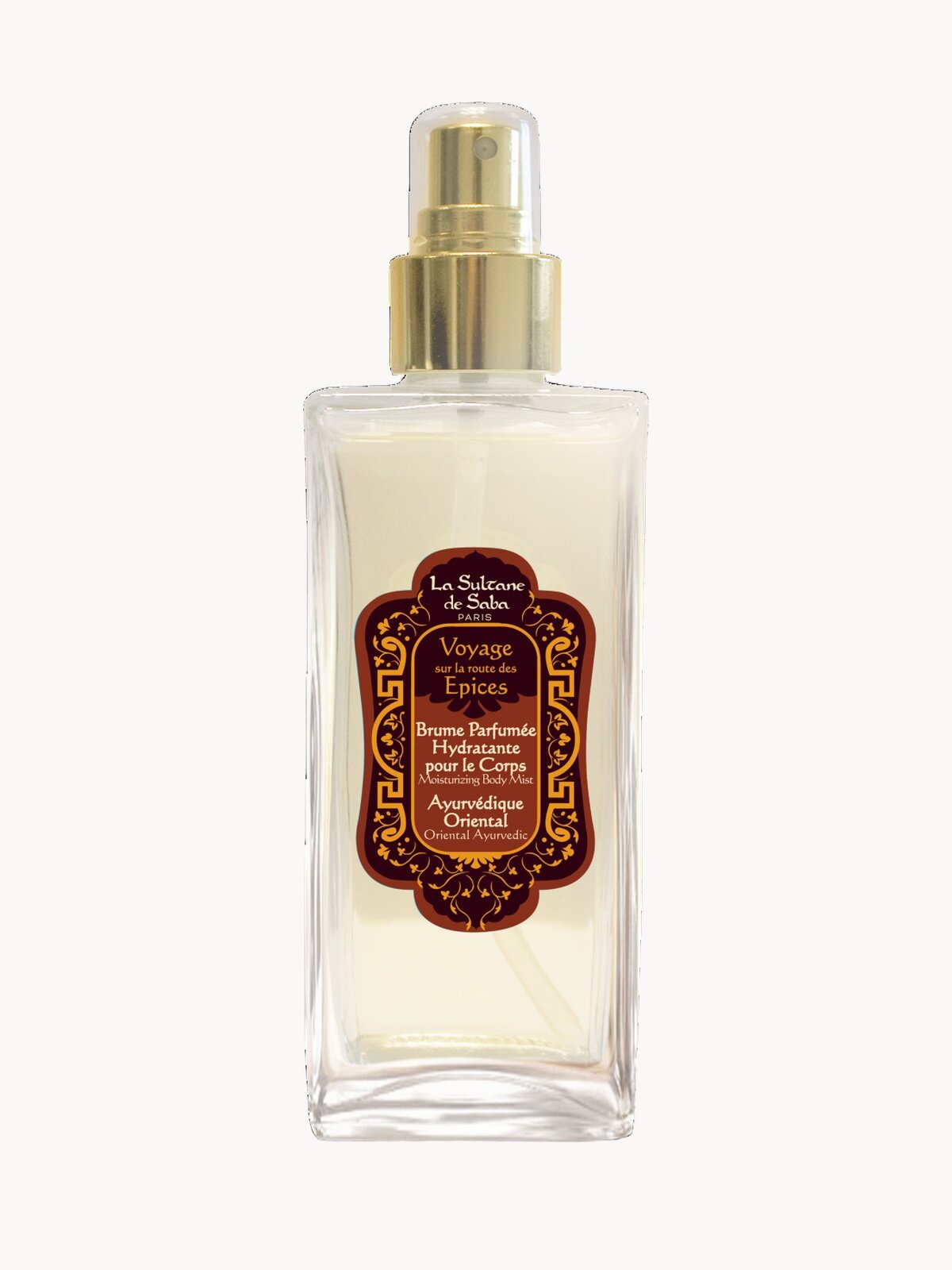 Мист-спрей для тела и волос La Sultane De Saba Ayurvedic, увлажняющий, для всех типов кожи, 200мл