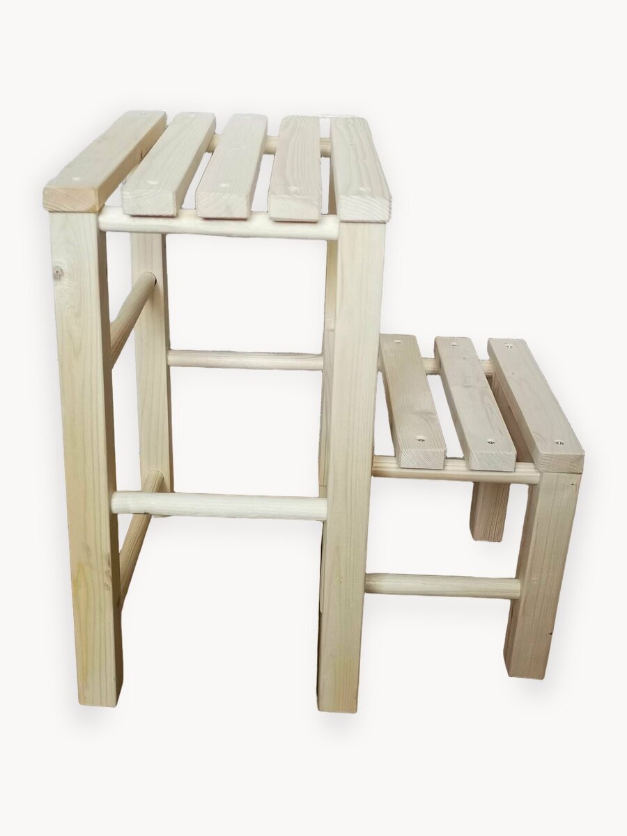 Табурет-стремянка; табурет; откидная ступенька; 2 ступени; магазин