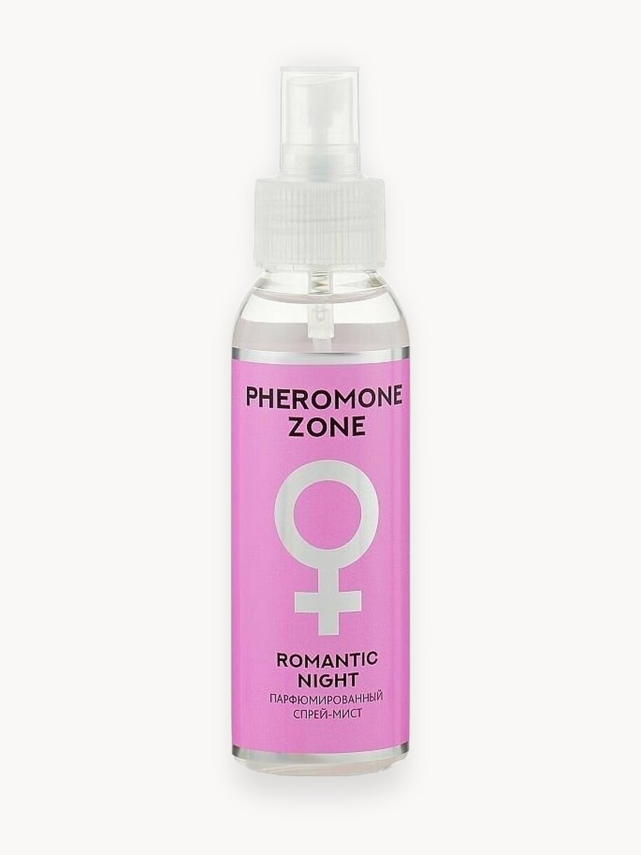 Liv Delano Ароматический спрей для тела Pheromone Zone Romantic Night, 100 мл