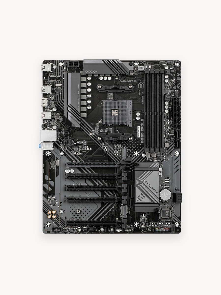 Материнская плата Gigabyte B550 EAGLE, AM4, AMD B550, ATX, RTL (B550 EAGLE)