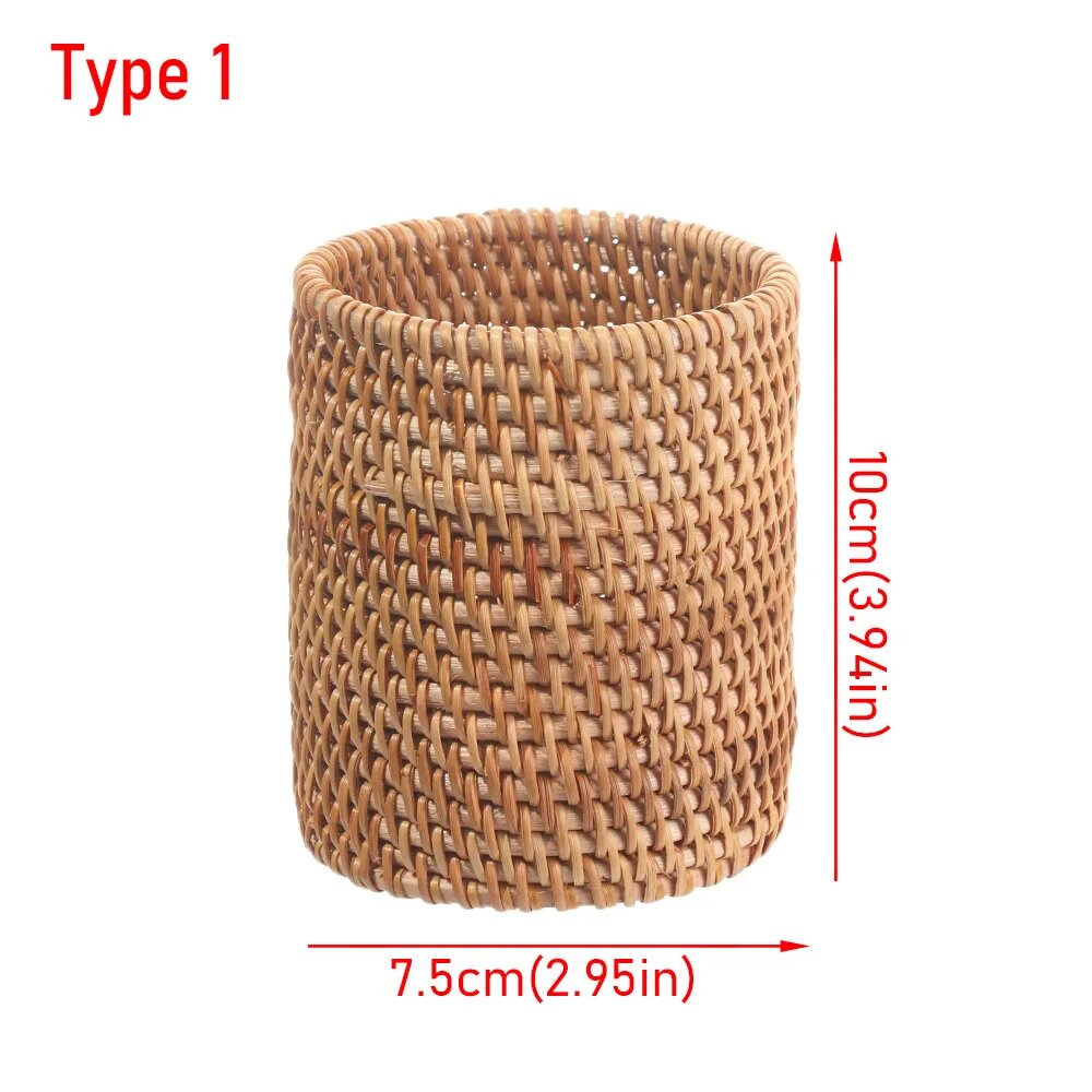 Контейнер для ручек из ротанга, type 1 MMJYSLIM