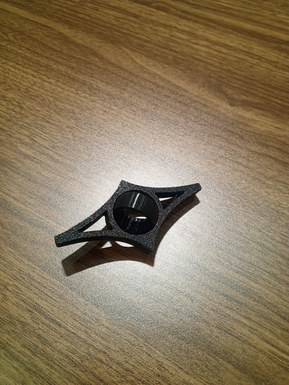 Держатель для страниц книги, с кольцом внутри, цвет черный