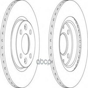 Тормозной диск Ferodo арт. ddf1096