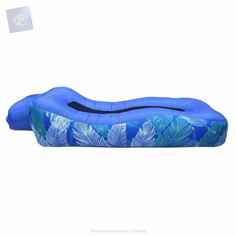 Ленивая надувная кровать-амфибия для кемпинга на открытом воздухе и пляжного купания С сумкой для хранения