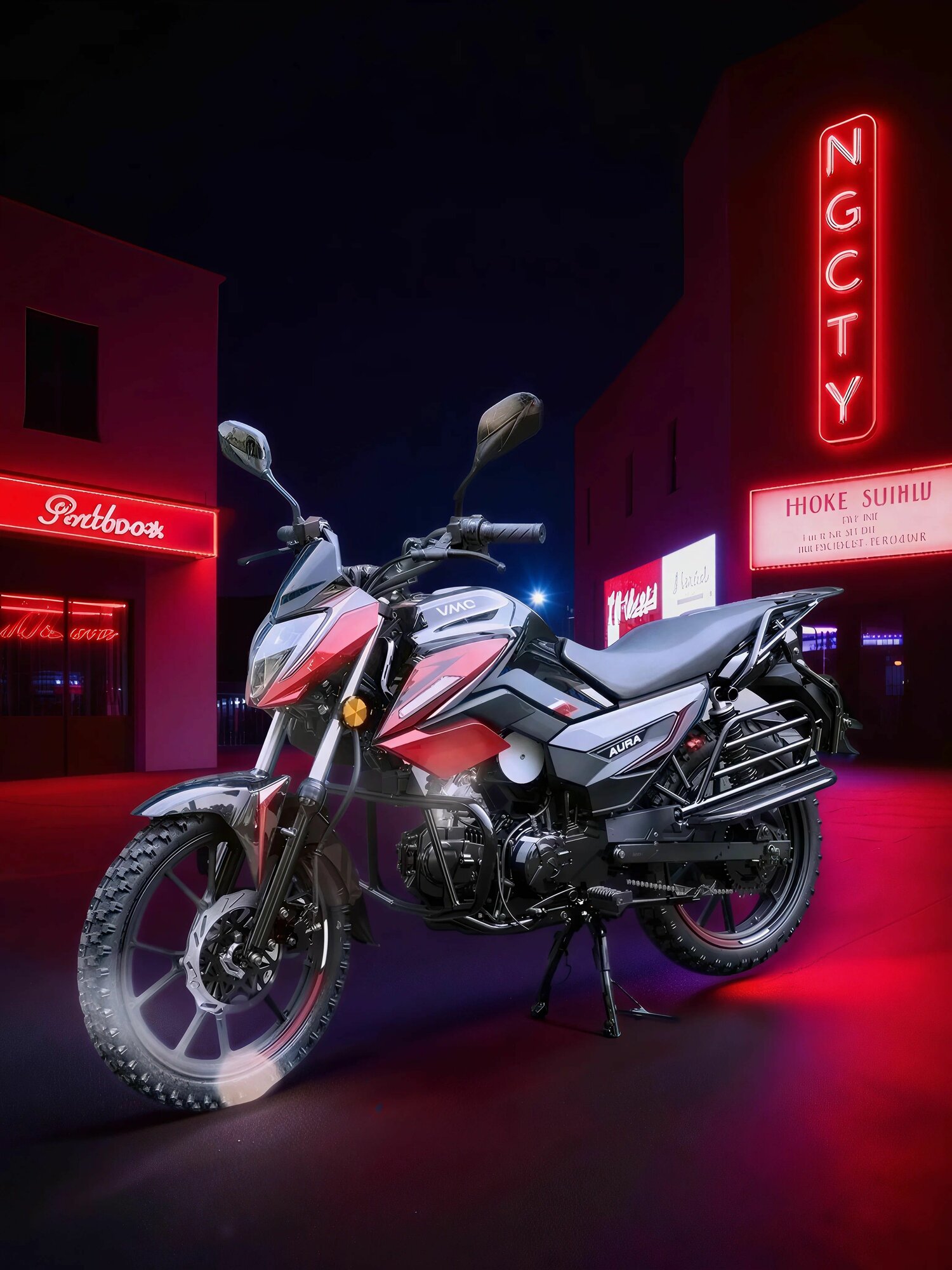 Мопед VMC AURA 110 см3 (49,9 см3) (DARK RED)