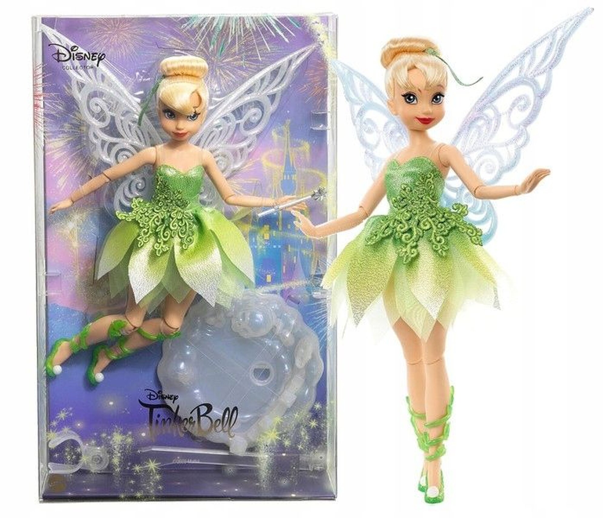 Кукла Mattel Disney Princess - Коллекционная кукла Динь-Динь из Питер Пэн - Дисней Принцессы HLX67