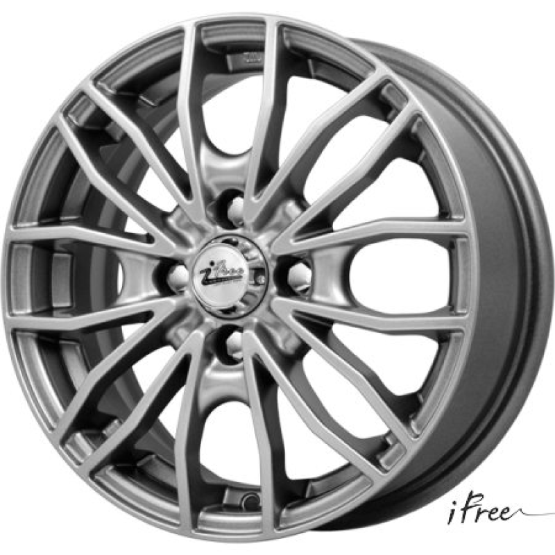 Диск колесный iFree Флайт 5,5x14 4x100 Dia67.1 ET45 цвет Хай Вэй (Темно-серебристый цвет)