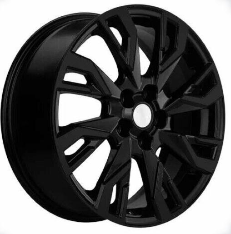 Диск колесный Carwel Чеко 1809 (Geely Coolray) 7,0x18 5x114,3 Dia54.1 ET53 цвет BL (черный глянцевый)