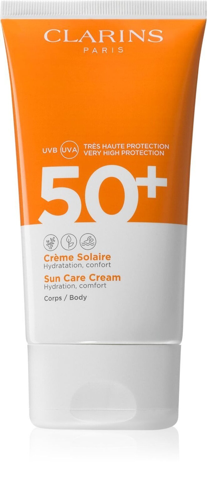 Clarins солнцезащитный крем для тела SPF 50+ Sun Care Cream 150 ml
