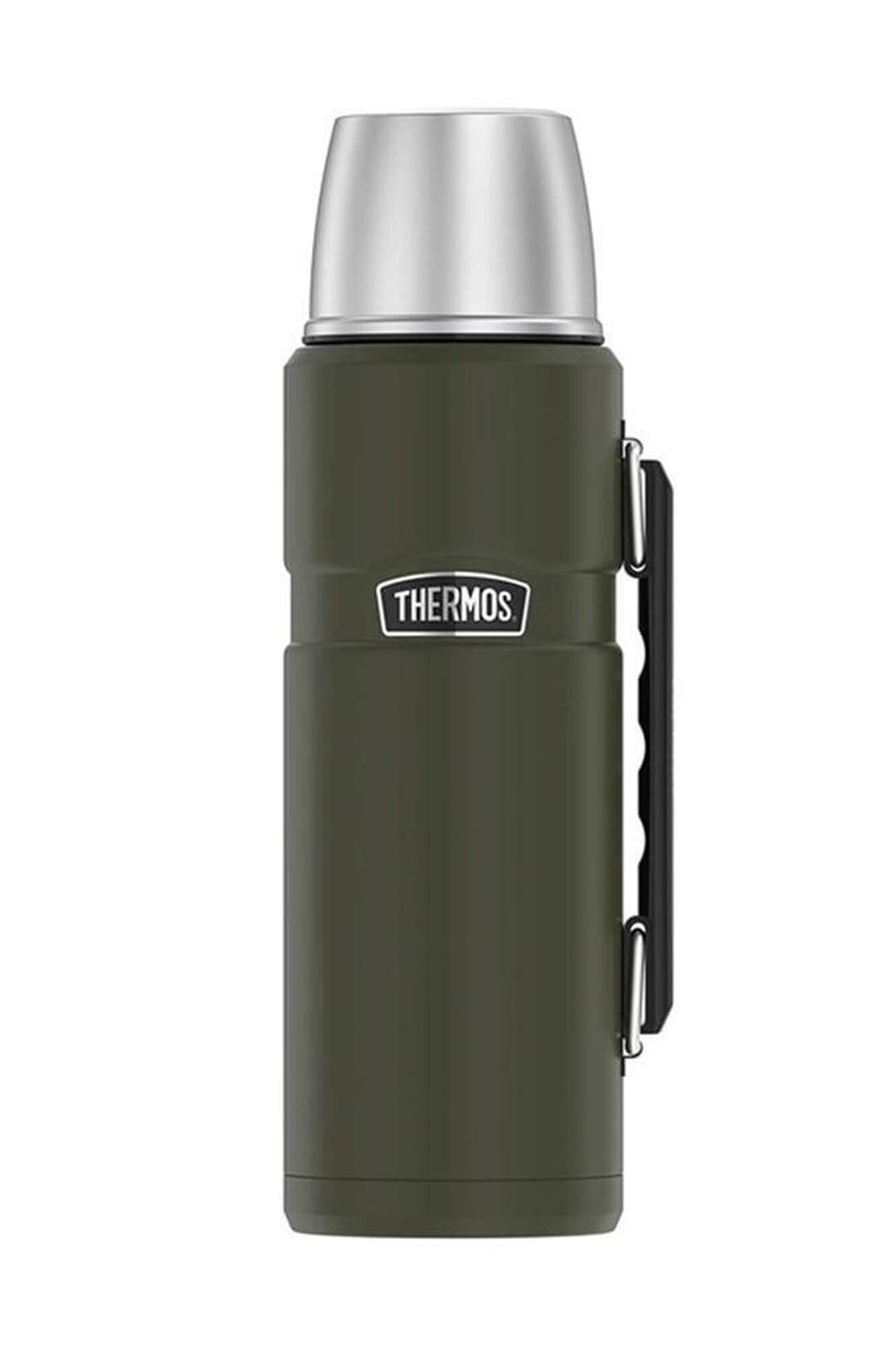 Decathlon Туристический термос, с ручкой Thermos 1,2 л, зеленый