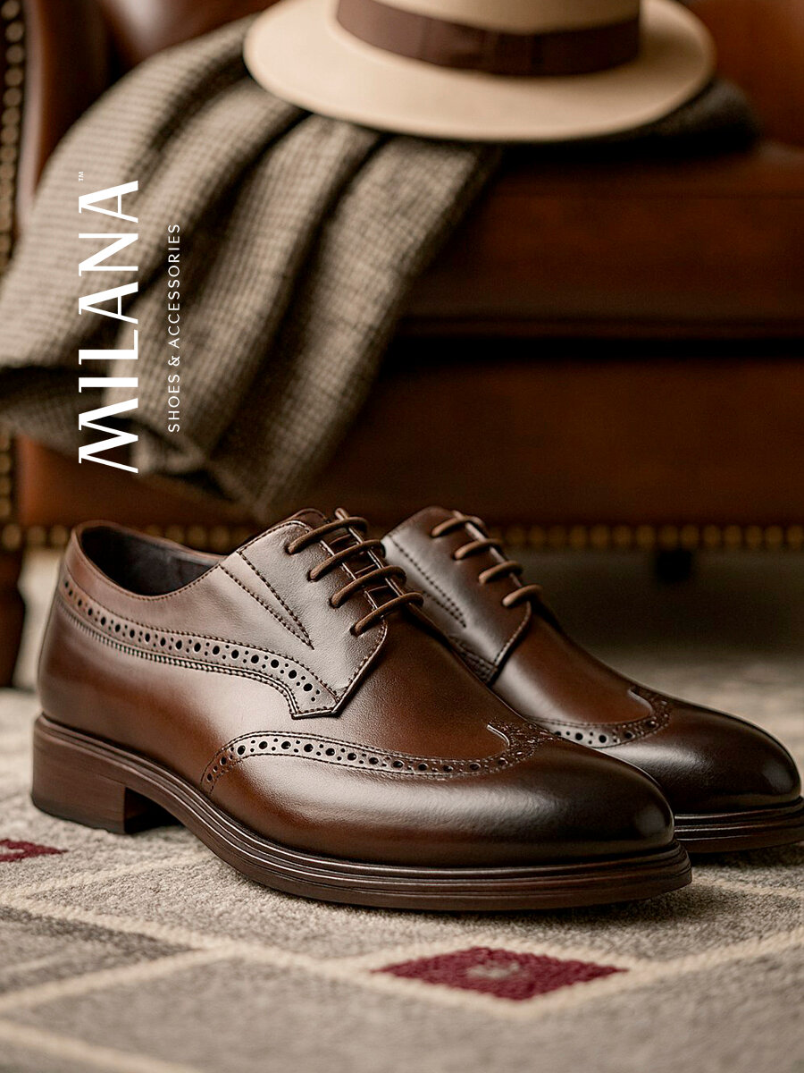 Полуботинки броги классическая коллекция