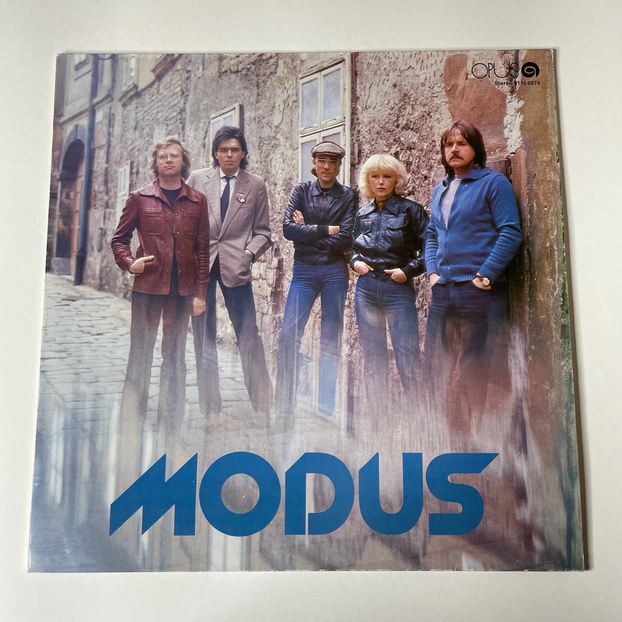 Винтажная виниловая пластинка LP Modus (Чехословакия 1981)